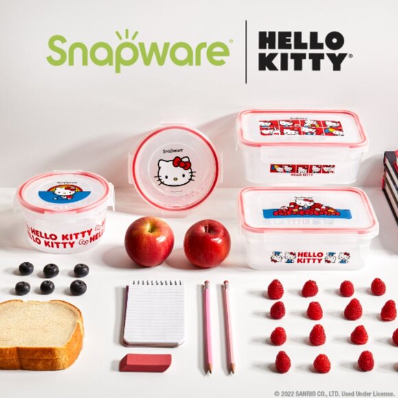 Hello Kitty | Kitchen | 255 Rare Sanrio 22 Hello Kitty X Snapware ...